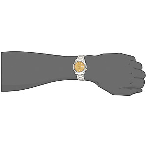 Seiko Series 5 Automatic Gold Dial Men's Watch SNKK13J1