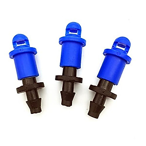 LJWXX Water Connection 30 Pcs 1/4 quot;Garden Hose is Suitable for Home Garden Foliage Plants Irrigation Water Sprayer Nozzle Refraction Lightweight and Portable, Easy to Install (Color : Blue)