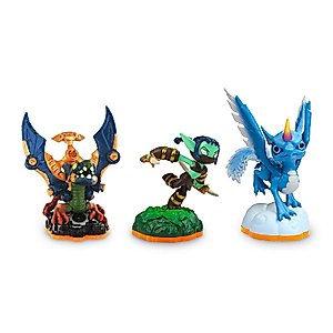 Skylanders Giants Pack (Drobot / Stealth Elf / Whirlwind) (No Retail Package)