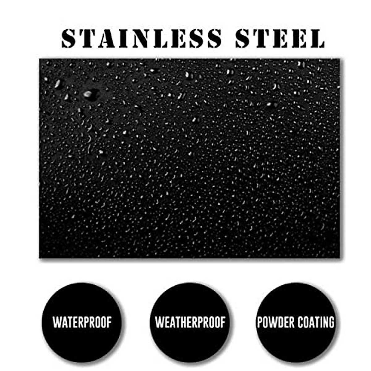 Personalized Deer Antler Address Metal Wall Art Sign Home Outdoor Custom Metal Address Sign 8x8 inches Black Power Coated Mailbox Sign Housewarming Gifts