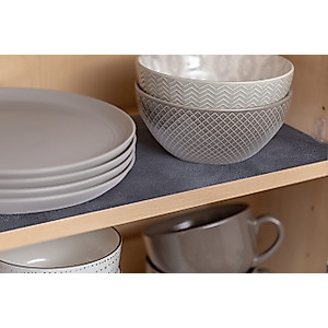 Duck Brand EasyLiner Adhesive Surfaces Shelf Liner, Soapstone, 6 Pack, 20 in. x 15 ft. (287751)