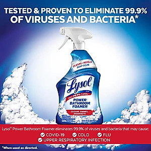 Lysol Bathroom Cleaner Spray, Island Breeze, 32 Fl Oz