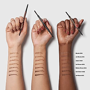 Revlon ColorStay Micro Eyebrow Pencil with Built In Spoolie Brush, Infused with Argan and Marula Oil, Waterproof, Smudgeproof, 454 Medium Brown (Pack of 1)