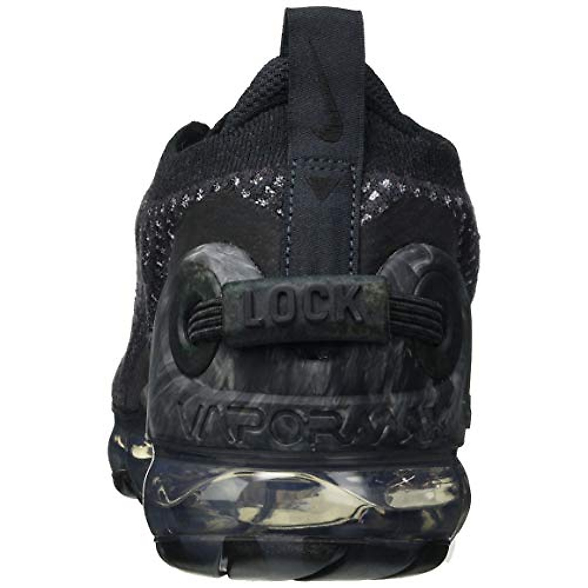 Nike Women's W AIR Vapormax 2020 FK Running Shoe, Black Dk Grey Black, 7