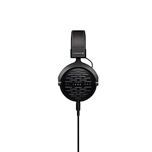 beyerdynamic DT 1990 Pro Open Studio Reference Headphones 250 Ohm Bundle with Hard Case, 1-Year Extended Protection, and Headphone Stand