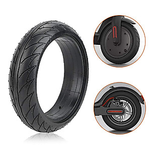 Maxmartt Electric Scooter Tire, Electric Scooter Tires Front Rear Solid Tire Wheel Cover Tyre Compatible with X-i-a-o-m-i Nineb-ot ES1 ES2 ES3 ES4 Electric Scooter, ID 5.3inch, OD 7.3inch