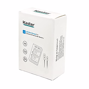 Kastar 3-Pack Battery and LTD2 USB Charger Replacement for Kodak LB-060 LB060 Battery, Kodak PixPro AZ525, PixPro AZ526, PixPro AZ527, PixPro AZ528 Digital Camera, Minolta MN53Z 16MP FHD Bridge Camera