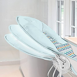 Summer Deluxe Baby Bather (Ride the Waves) - Bath Support for Use in the Sink or Bathtub - Includes 3 Reclining Positions
