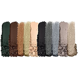 Wet n Wild Color Icon 10-Pan Eyeshadow Makeup Palette, Blue Lights Off, Long Lasting, Shimmer, Metallic, Glittery, Matte, Rich Smooth Pigment, Cruelty Free