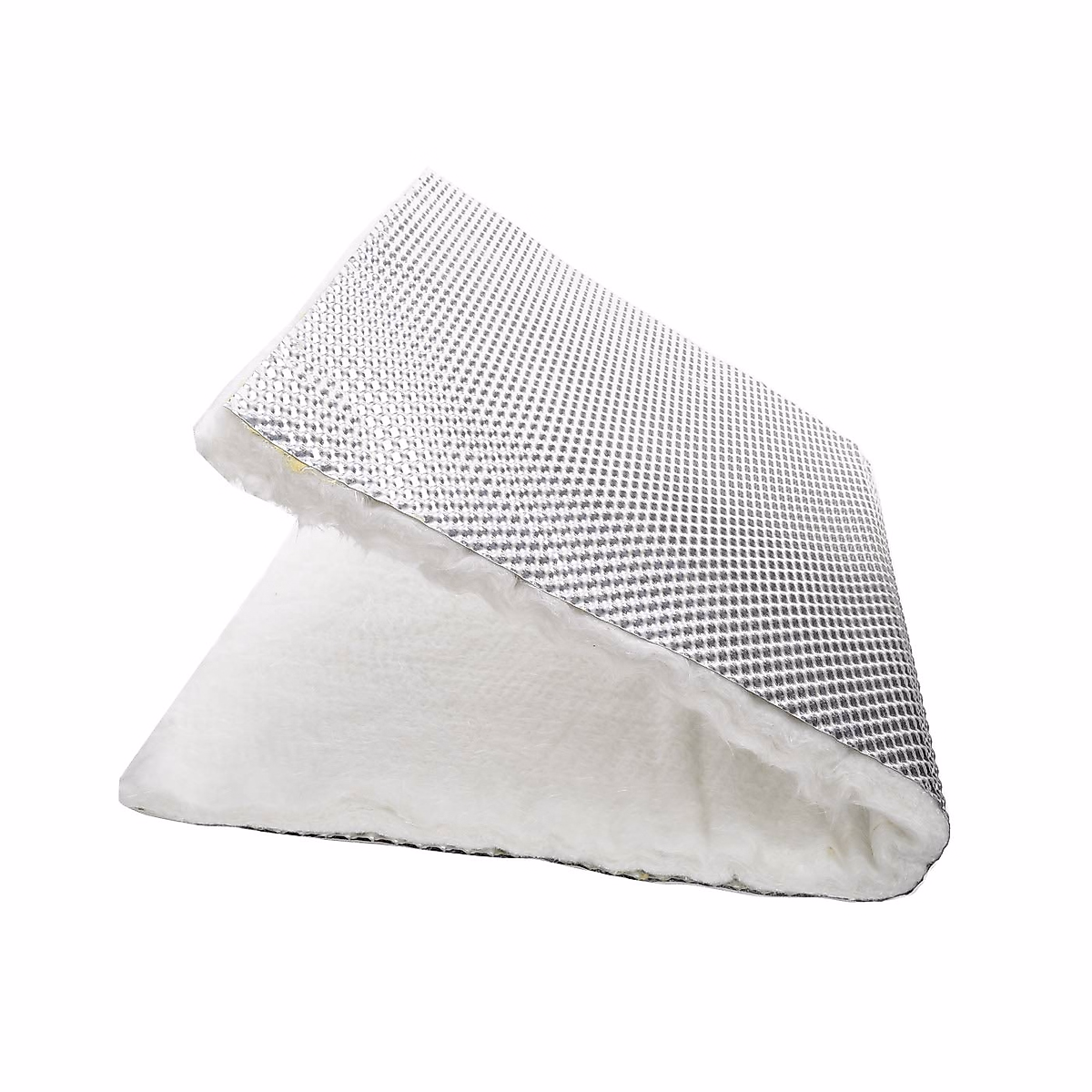 AC PERFORMANCE Reduce Radiant Heatshield Armor 3' Long x 1' Wide x 1/2" Thick Exhaust Pipe Multipurpose Heat Shield, Fiberglass Laminated Aluminum