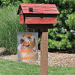 Custom Garden Flag Personalized Double Side Flags Add Your Image Text Logo Home Spring Summer Decor Yard Flag Banners For Indoor Outdoor Size 12 X 18 Inch