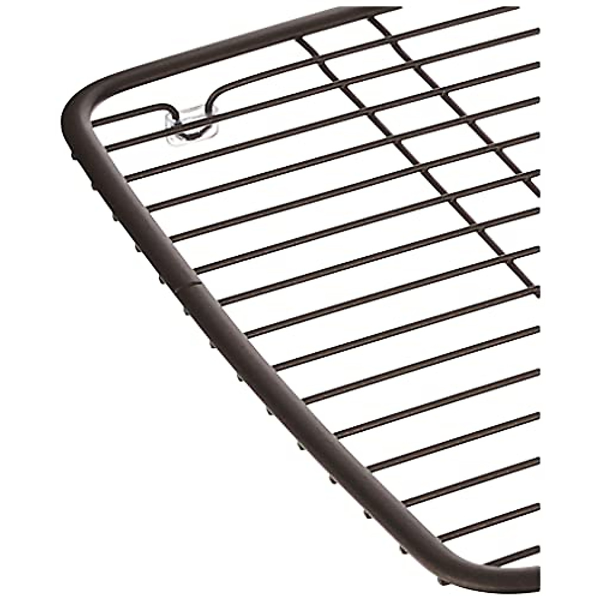 iDesign Axis Kitchen Sink Protector Grid, 10" x 13" x .6", Bronze