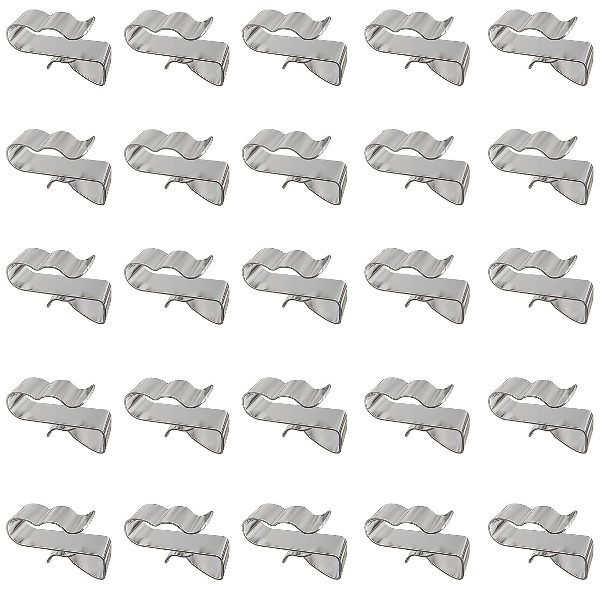 Trailer Frame Wire Clips Stainless Steel Cable Wire Organization for Fishing Boat Trailer, 25pcs
