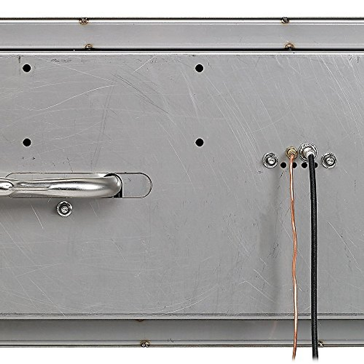 24" x 8" Stainless Steel Rectangular Drop-in Fire Pit Pan With Electric Ignition System kit, CSA Certified, Propane Version