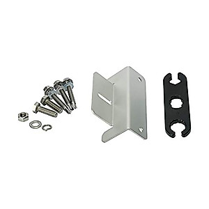 Yaegoo Solar Panel Mounting Z Brackets Kit with Nuts and Bolts for RV Camper,Boat,Wall and Other Off Gird Roof Installation,A Set of 4 Units (4 Set)