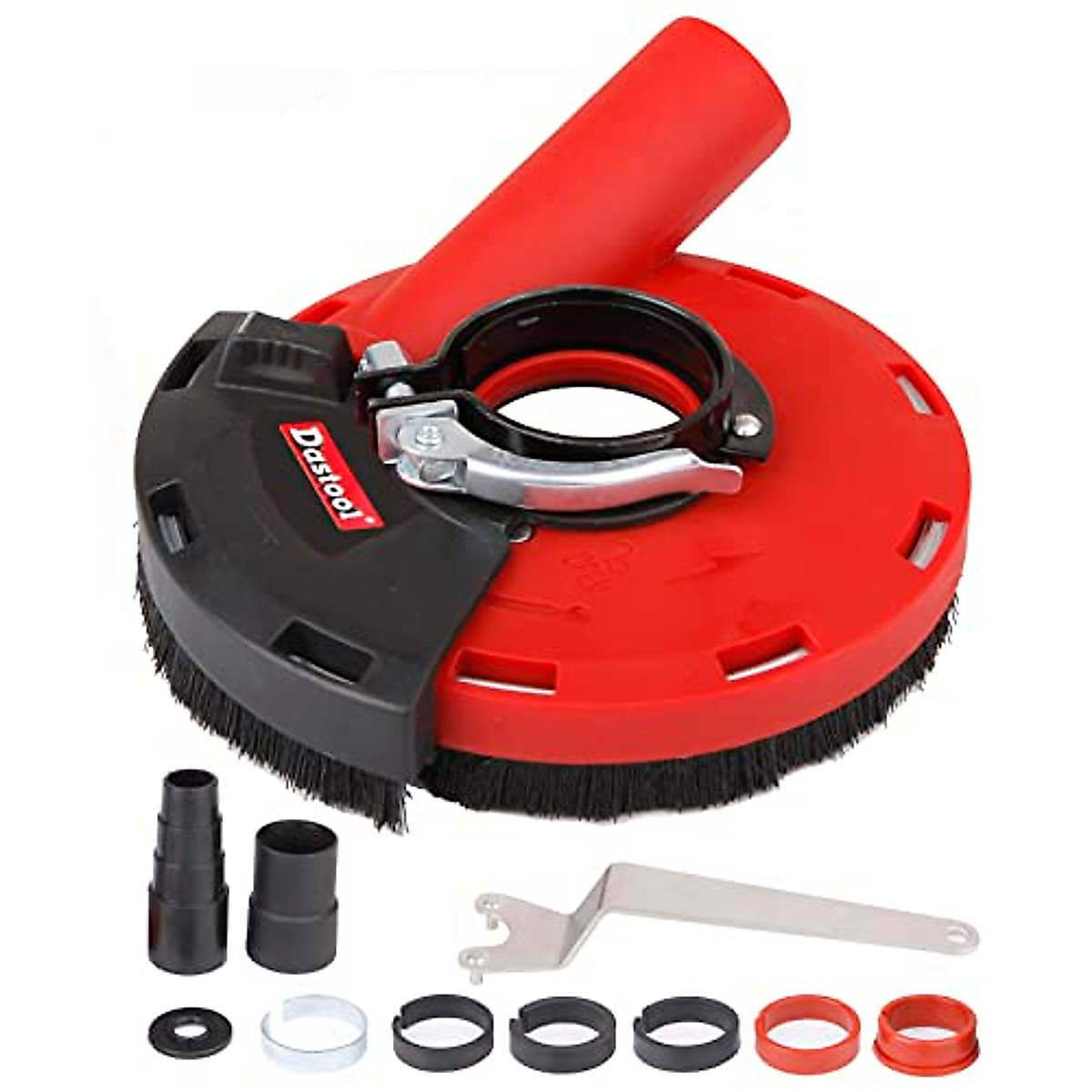 Dastool Universal Dust Shroud for Grinders,5-Inch Dt1901-125