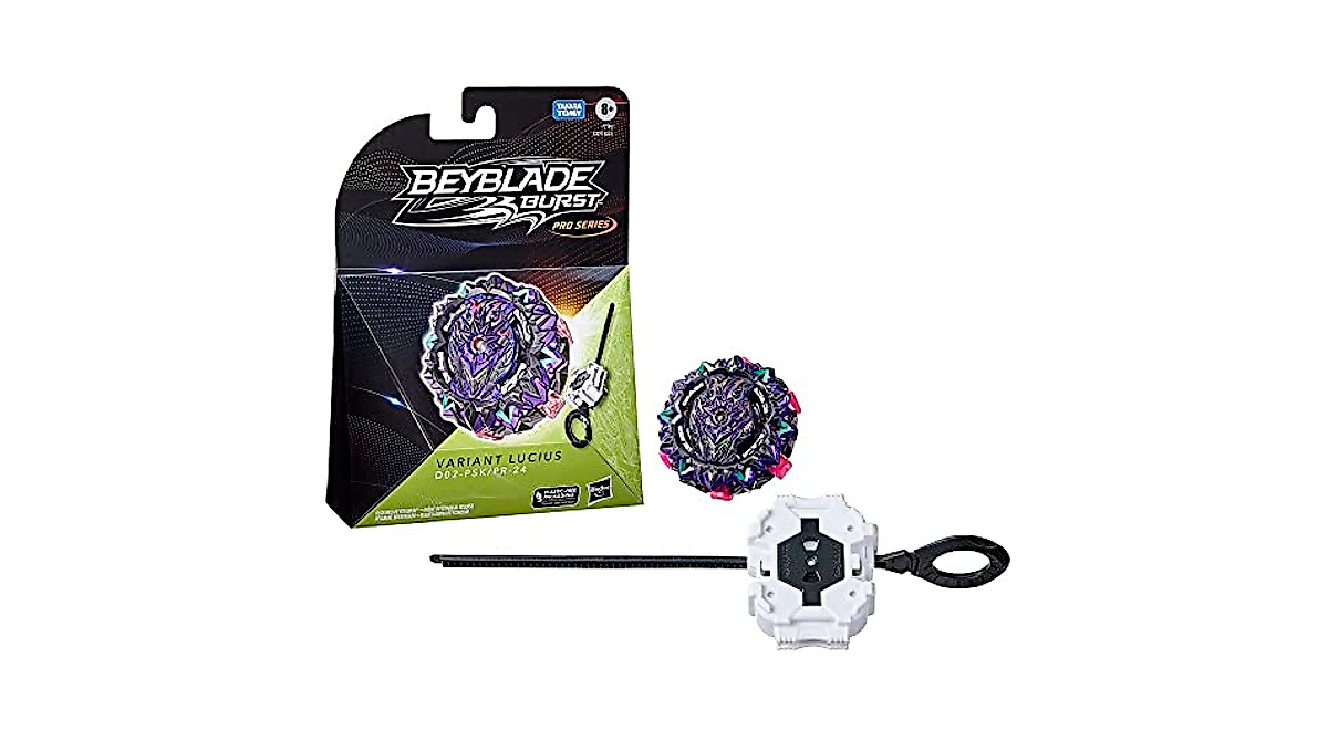 BEYBLADE Burst Pro Series Variant Lucius Spinning Top Starter Pack ...