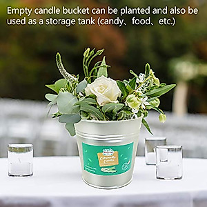 2 Packs Large Citronella Candles Outdoor Indoor, 110 Hours Burn 20 oz 3-Wick Scented Candles, Soy Wax Fly Candle for Home Garden Patio Yard Camping Balcony Travel