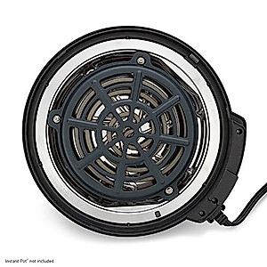 Instant Pot Air Fryer Lid 6 in 1, No Pressure Cooking Functionality, 6 Qt, 1500 W,Black