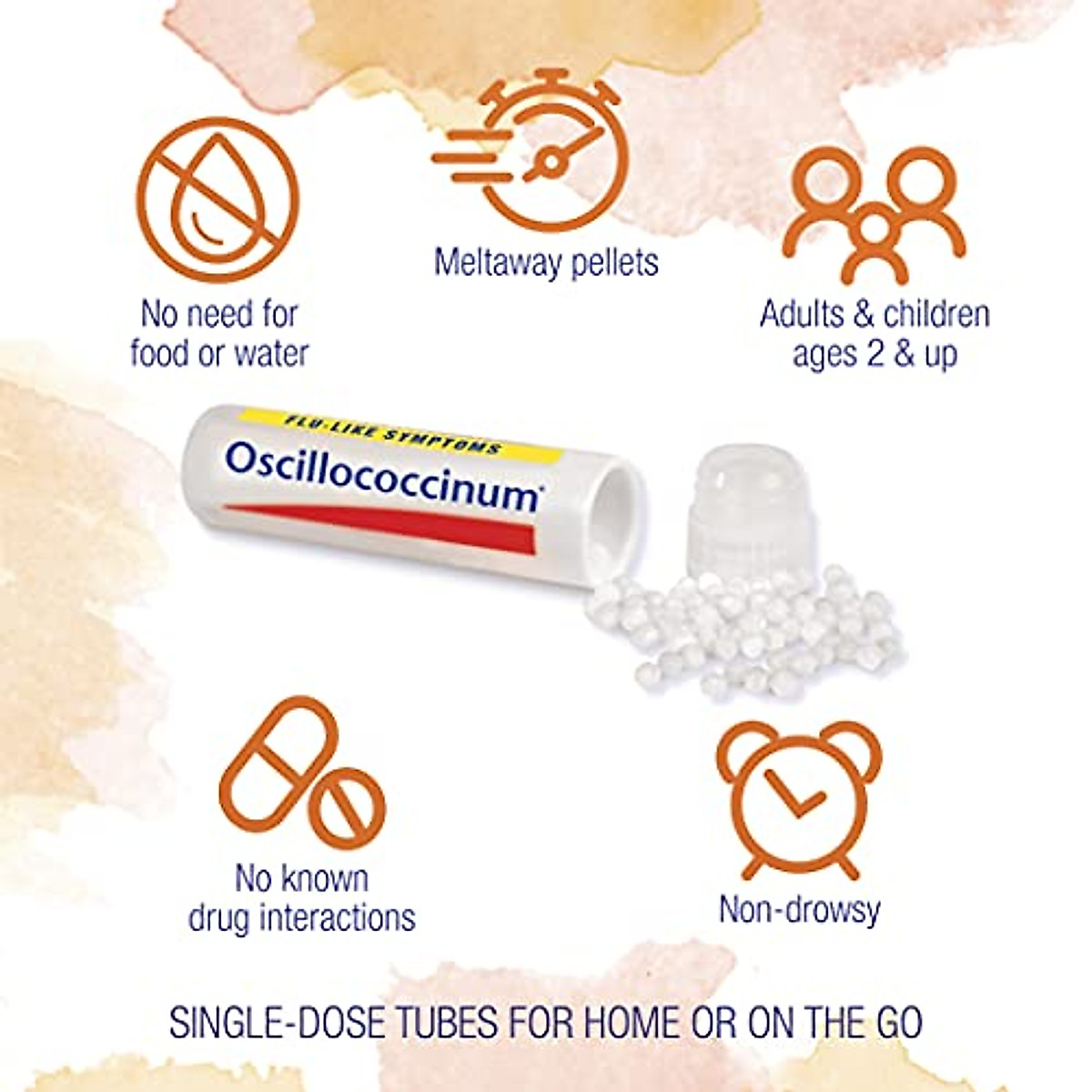 Boiron Oscillococcinum for Relief from Flu-Like Symptoms of Body Aches, Headache, Fever, Chills, and Fatigue - 12 Count
