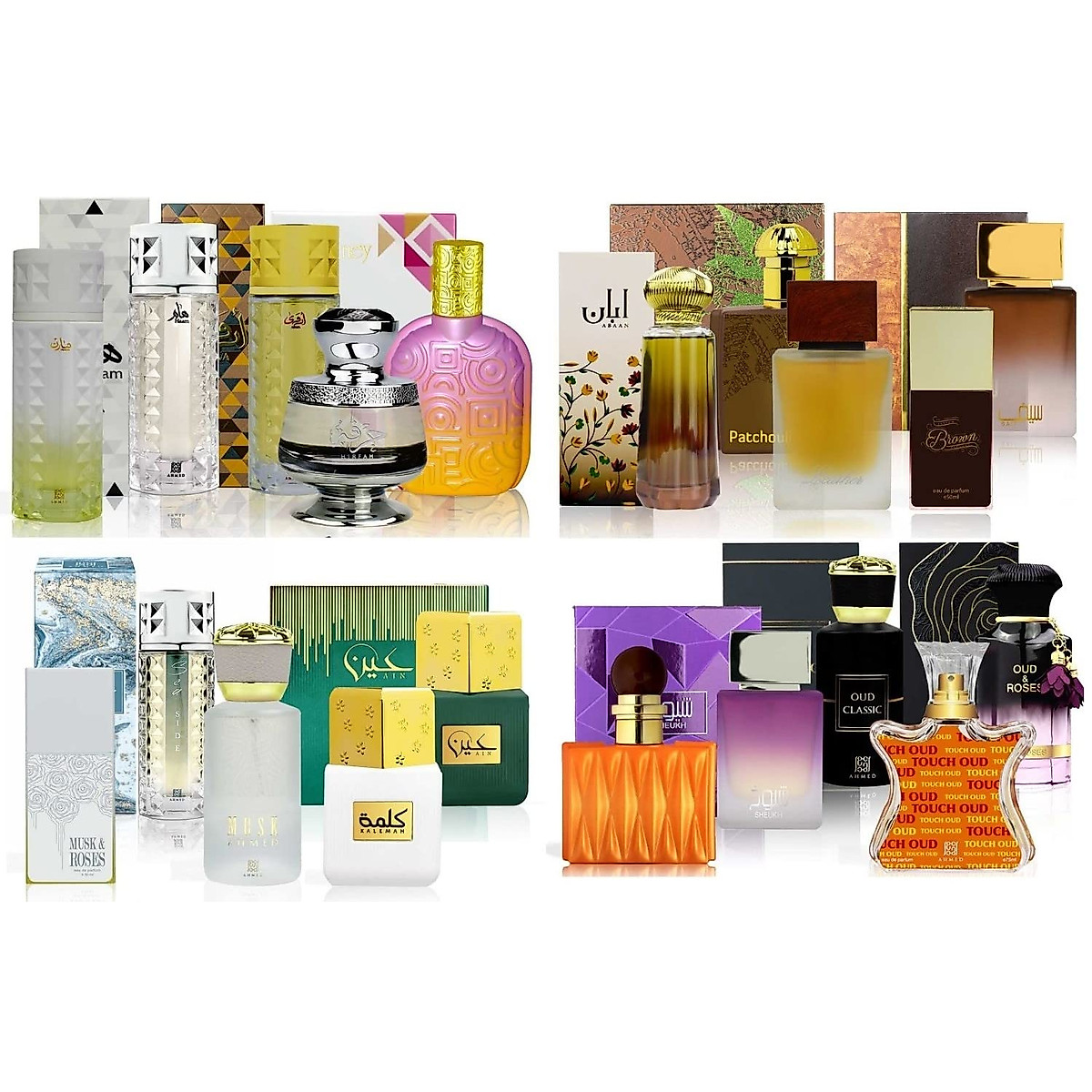 Ahmad Al Maghribi Perfume Samples (Mens Cologne Sampler Sets); Stuff for men - Muestras de perfumes árabes para hombres. Men Arabian Cologne