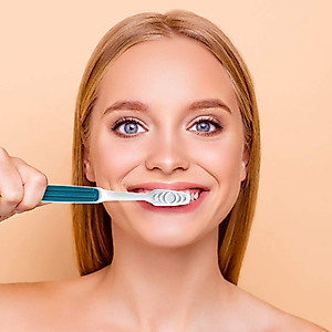 REACH Advanced Design Adult Toothbrush, Firm, 7 Count