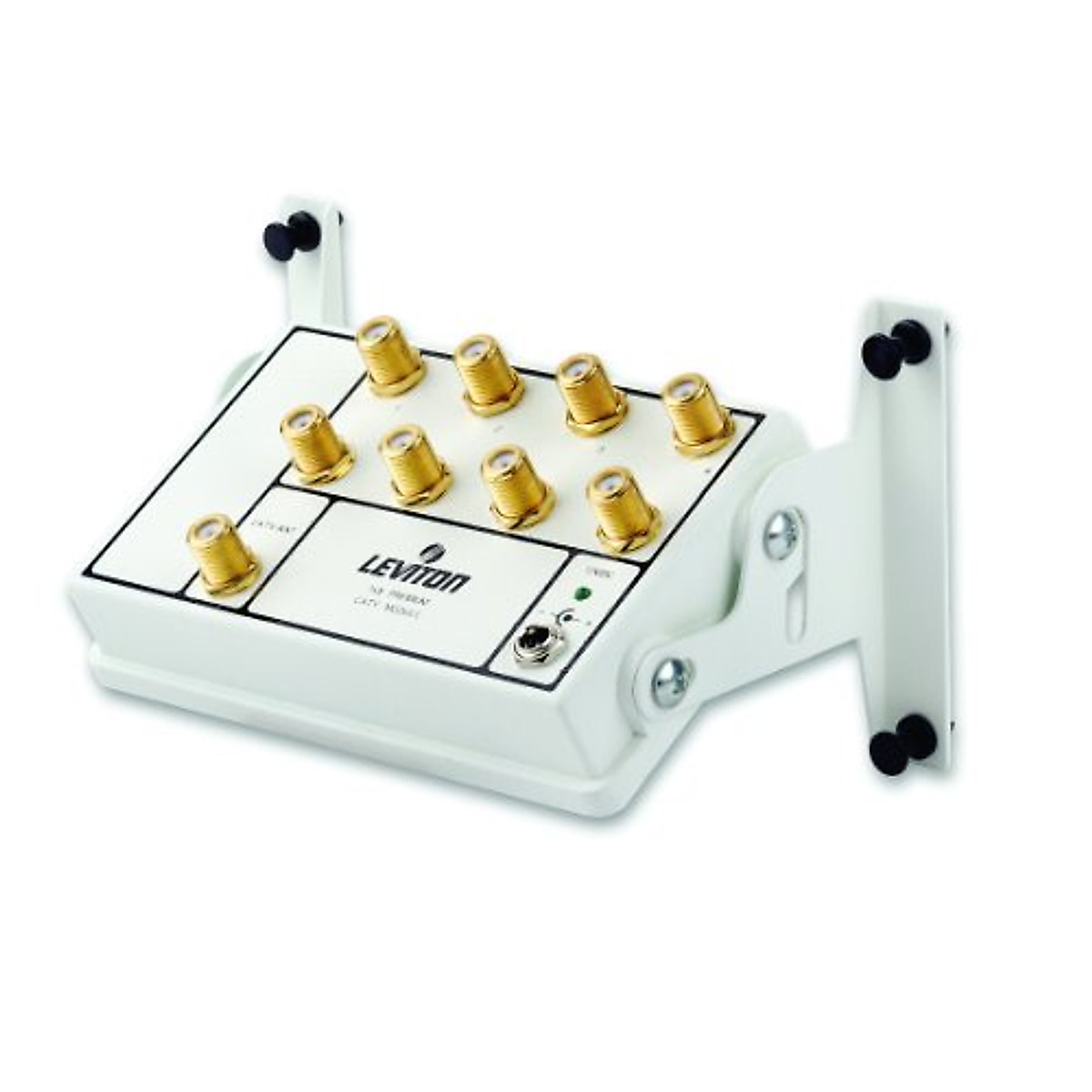 Leviton 47693-8P 1x8 Premium Amplified CATV Module , Gold