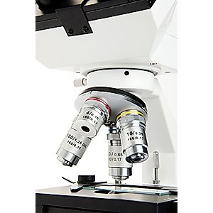 Celestron – Celestron Labs – Binocular Head Compound Microscope – 40-2000x Magnification – Adjustable Mechanical Stage – Includes 2 Eyepieces and 10 Prepared Slides