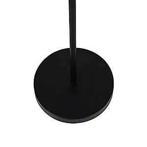 Amazon Brand – Ravenna Home Traditional Metal Torchiere Floor Lamp, LED Bulb Included, 71"H, Black