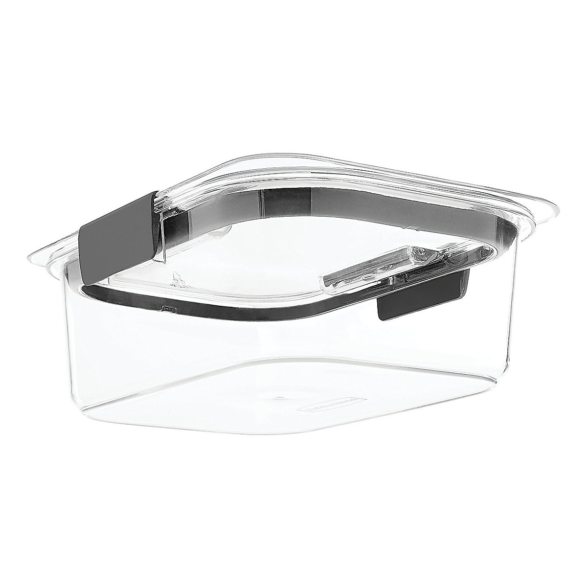 Rubbermaid Brilliance Food Storage Container, 100% Leak-Proof, Medium, 3.2 Cup