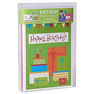 American Greetings Birthday Cards Assortment, Fun (12-Count)