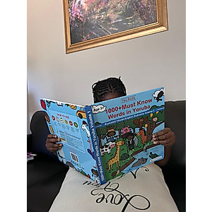 1000+ Must know words in Yoruba Language Vol 1| Illustrated Yoruba-English Dictionary| Learning & Education Toys | Interactive Books| Gifts for Boys & Girls | Sound Book/Audio Book/Talking Book| Musical Book
