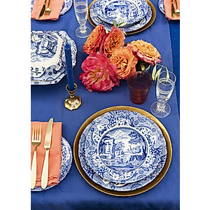 Spode Blue Italian Dinner Plates - Set of 4 (10.5 inch Dinner Plate)