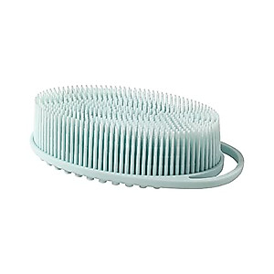 Freeman Premium Exfoliating Silicone Body Scrubber, Easy to Use, Long Lasting, Deep Cleansing On Skin, Better Than Loofahs, Perfect for Men & Women, Hygienic, Cruelty Free & Vegan, 1 Count