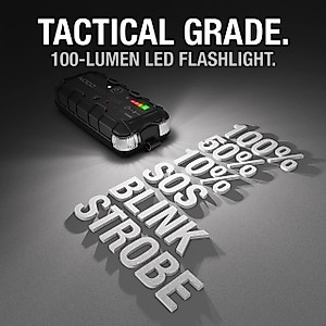 NOCO Boost Plus GB40 1000A UltraSafe Car Battery Jump Starter, 12V Battery Pack, Battery Booster, Jump Box, Portable Charger and Jumper Cables for 6.0L Gasoline and 3.0L Diesel Engines, Gray