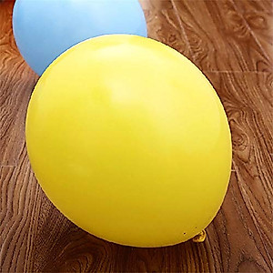 Latex Balloons, 100-Pack, 12-Inch, Yellow Balloons (100)