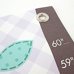 Personalized Growth Chart for Kids, Gingham Owl - I See Me!
