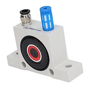 Pneumatic Vibrator, Immediate Stop Large Vibration Force High Low Noise K16 Pneumatic Air Vibrator High Speed for Material Conveying