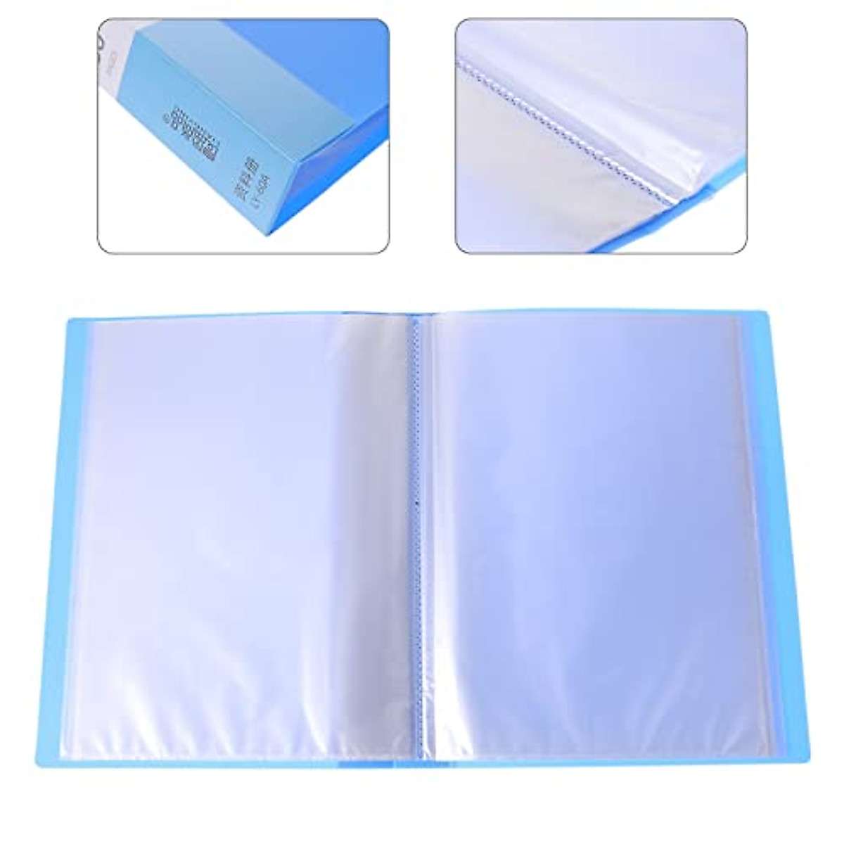 NUOBESTY Plastic Folders Filling Writing Size Home Holder Organizing File Accordion Materials Expanding Board Clip Folders Organizers Documents Files Folder Protectors Bag Cover Exam