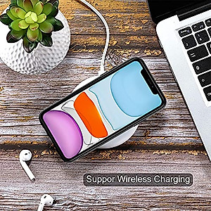 MZELQ Wallet Case for iPhone 11 (6.1 inch), Card Holder Camera Protection Cover for iPhone 11 + Screen Protector, Soft Slim Card Slot Case Compatible with iPhone 11 Phone Case -Black