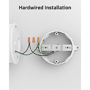 eufy Security Floodlight Camera, 1080p, No Monthly Fees, 2500 Lumens, Weatherproof, Built-in AI, 2021, Non-Stop Power (Existing Outdoor Wiring and Weatherproof Junction Box Required)