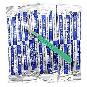 KIMRDIABTE 10Pack Sterile Disposable #10 Scalpels Knives Stainless-Steel Blades for Surgical Dermaplaning,Lab Anatomy,Carving,Craft Hobby Knife,Medical Dissection,Podiatry