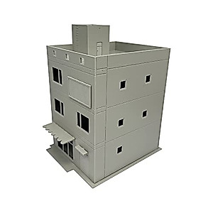 Outland Models Railway Scenery 3-Story Small City Shop 1:160 N Scale