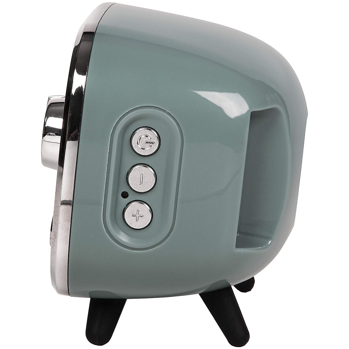 Crosley CR3039A-TN Rondo Retro Portable Rechargeable Bluetooth Speaker, Tourmaline