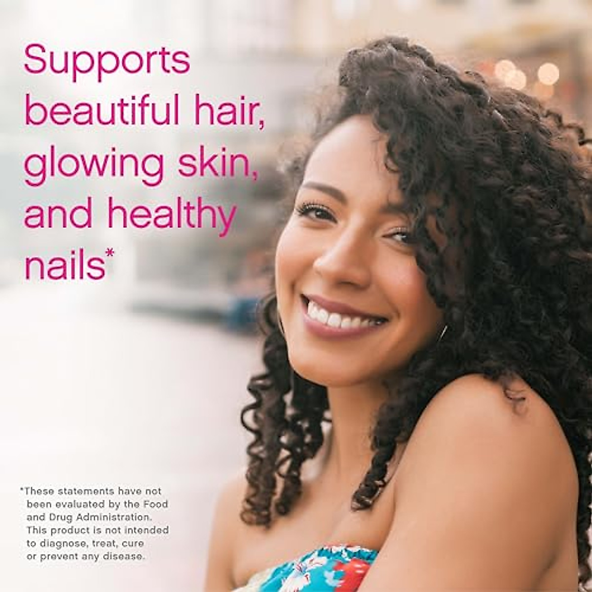 NeoCell Hair, Skin and Nails Beauty Builder With Collagen, Biotin and Vitamin C, Includes Antioxidants, Gummy, Lemon, 60 Count, 1 Bottle