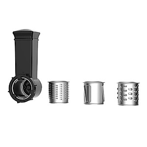 GoWISE USA GW88010 800-Watt Max 4-in-1 Electric Meat Grinder and Food Processor, Small, Stainless Steel