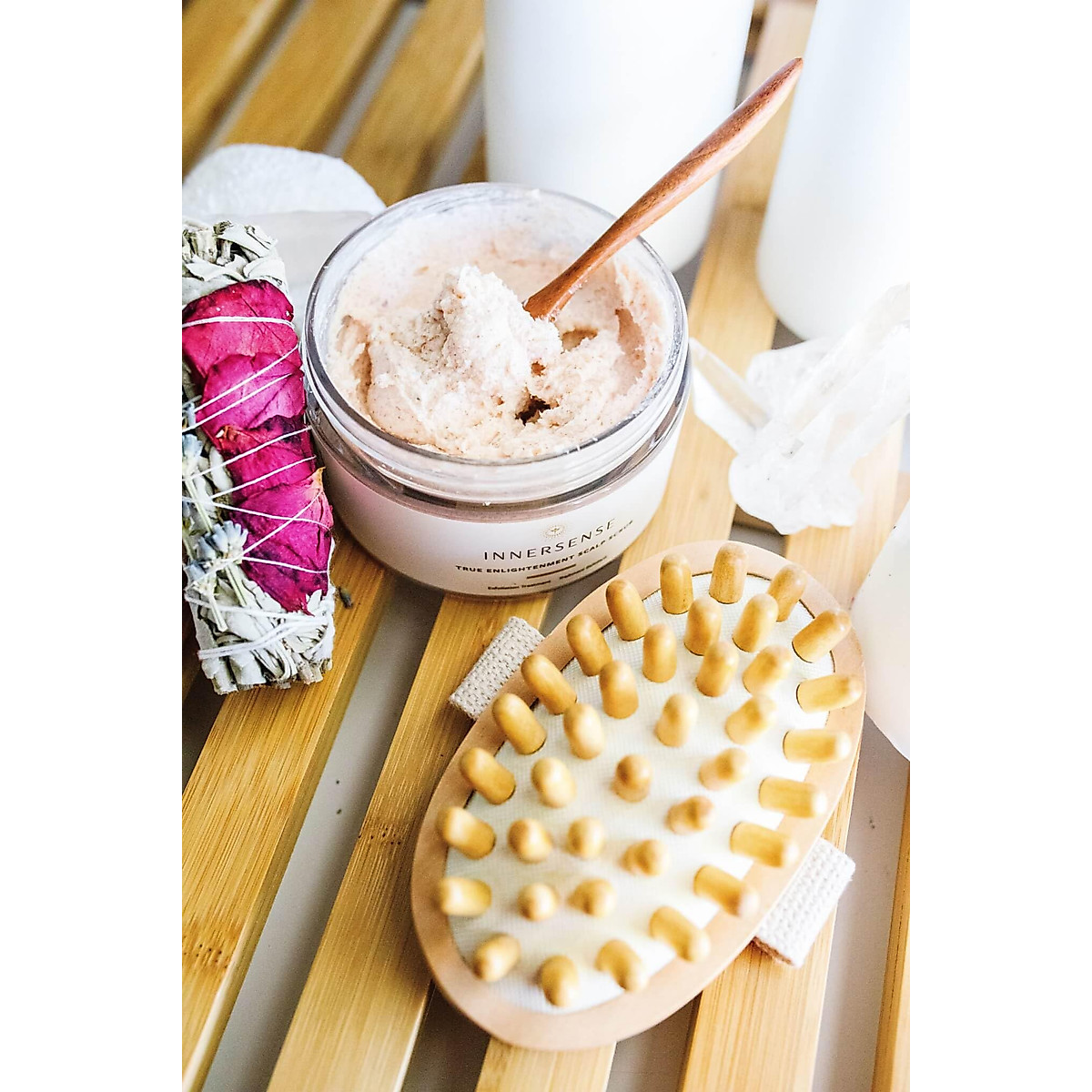 Innersense Organic Beauty - Natural True Enlightenment Scalp Scrub | Cruelty-Free, Clean Haircare (6.7 oz)