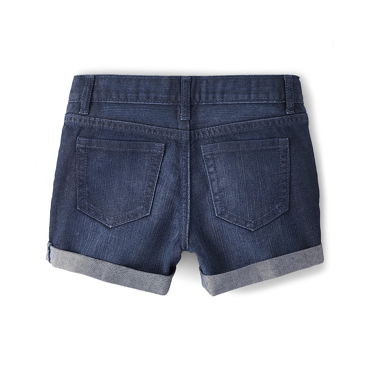 The Children's Place,Roll Cuff Shortie,Holly Wash,8