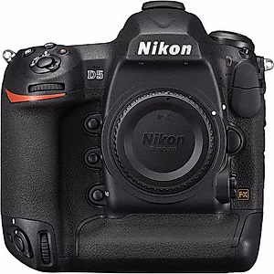 eBasket 1557 Nikon D5 DSLR Camera (Body Only, Dual XQD Slots) (Renewed), Black