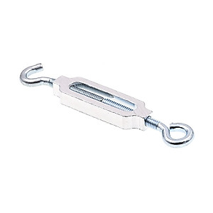 Prime-Line 9070031 Turnbuckles, Eye-To-Hook, 5/32 In. X 4-5/8 In., Zinc Plated Steel (10 Pack)